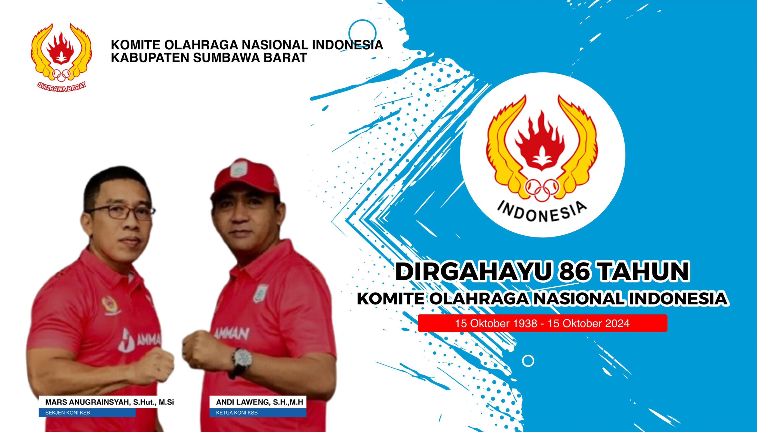 Koni Sumbawa Barat Mengucapkan Dirgahayu Komite Olahraga Nasional ...